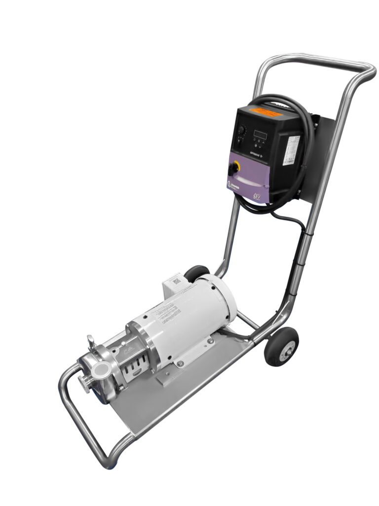 3 HP Portable Centrifugal Pump on Cart (Ampco) - Cedarstone Industry