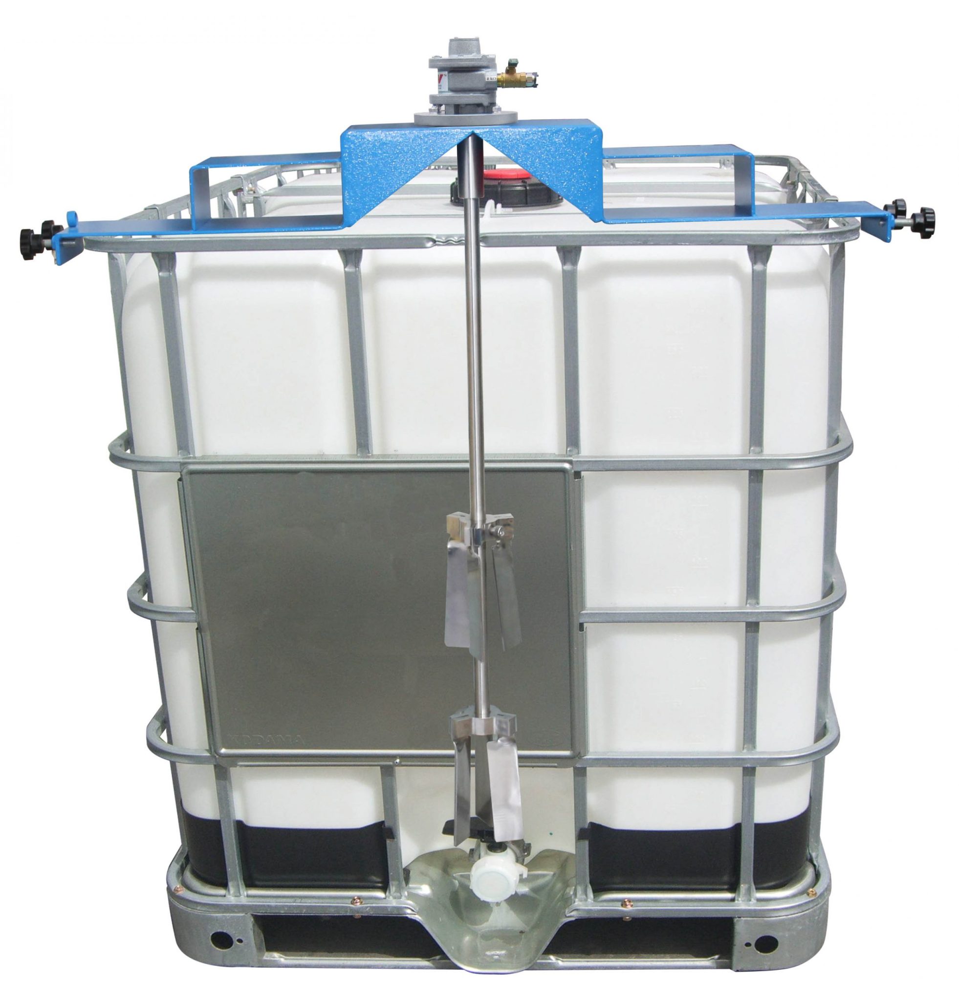 1.5 HP Air Drive IBC Tote Mixer with Bracket Mount - Cedarstone Industry