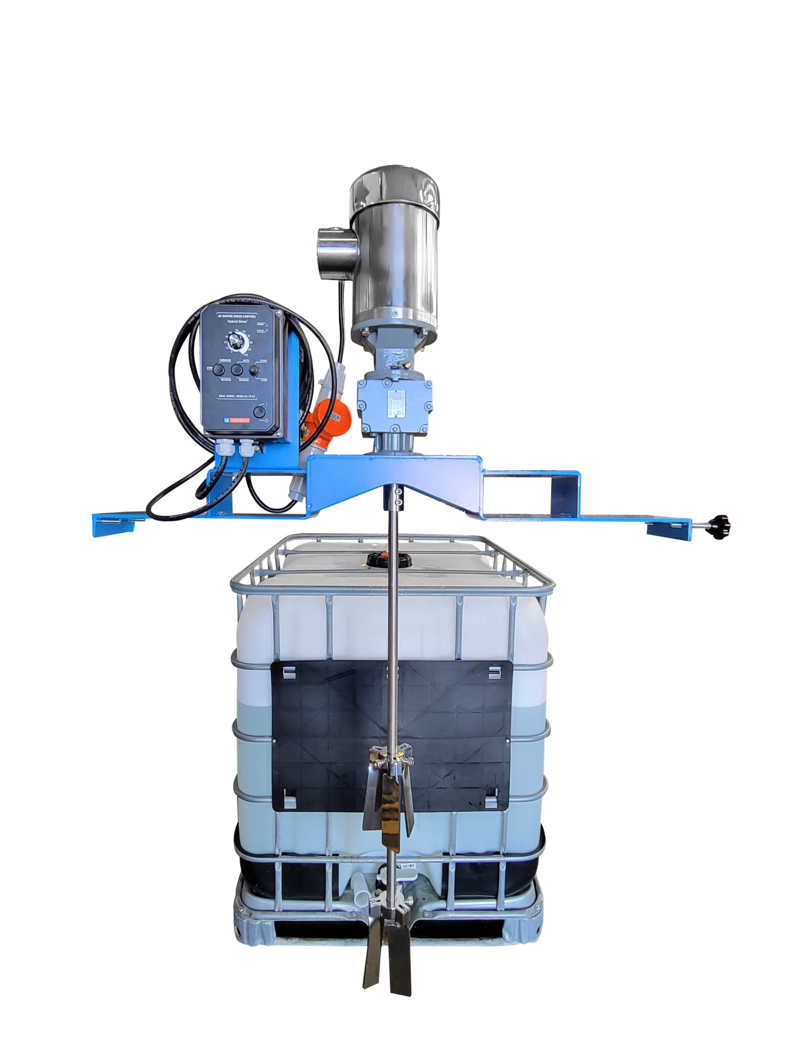 Electric IBC Tote Mixer 1 HP